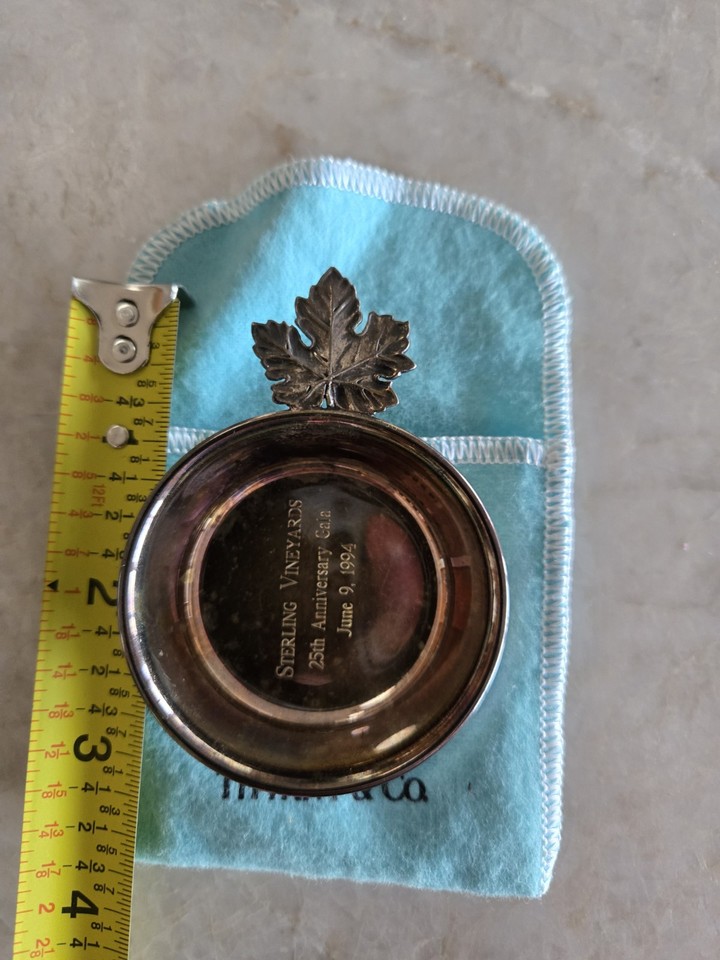 Sterling Vineyards Tastevin 1994 Anniversary Gala Made by Tiffany & Co ...