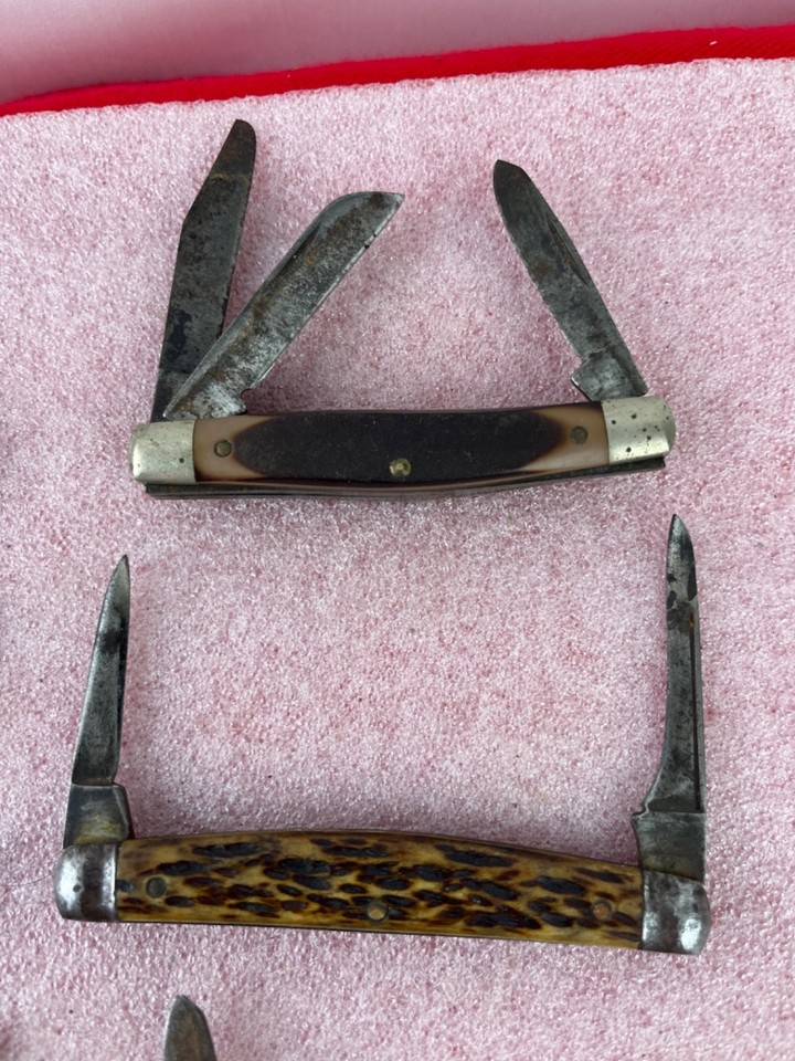 Lot of 8 Misc Folding Pocket Knife Knives Buck Ranger Old Timer More | eBay