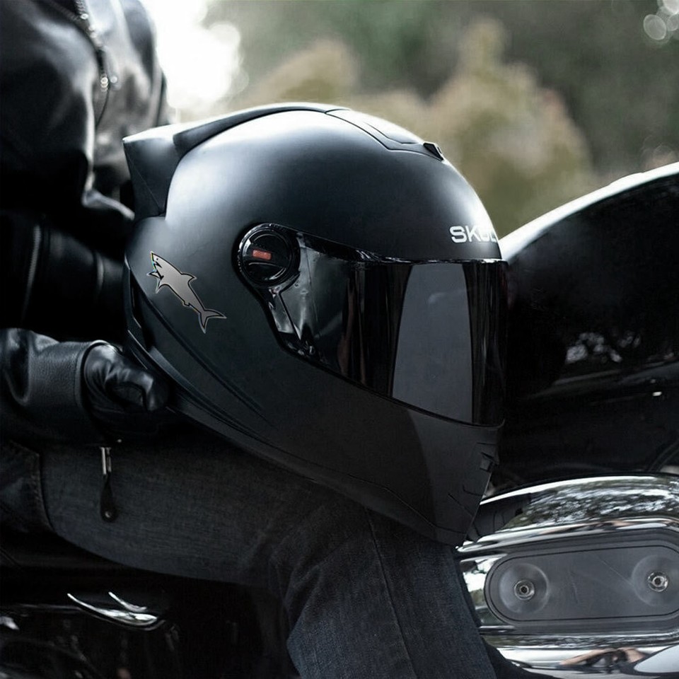 3D Shark HQ Sticker Adhesive | eBay UK