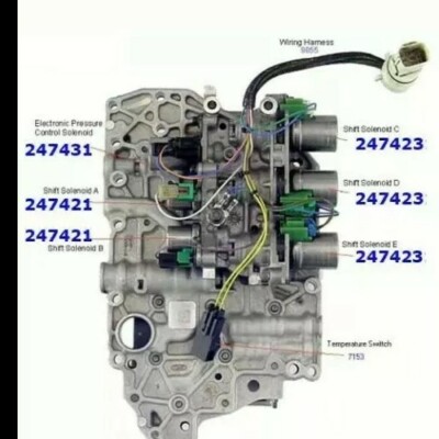 OEM FNR5 Valve Body Solenoids Mazda DEMIO FAMILIA PREMACY VERISA 4F27E ...