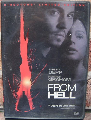 From Hell (DVD, 2001) Johnny Depp Heather Graham 24543054481| eBay