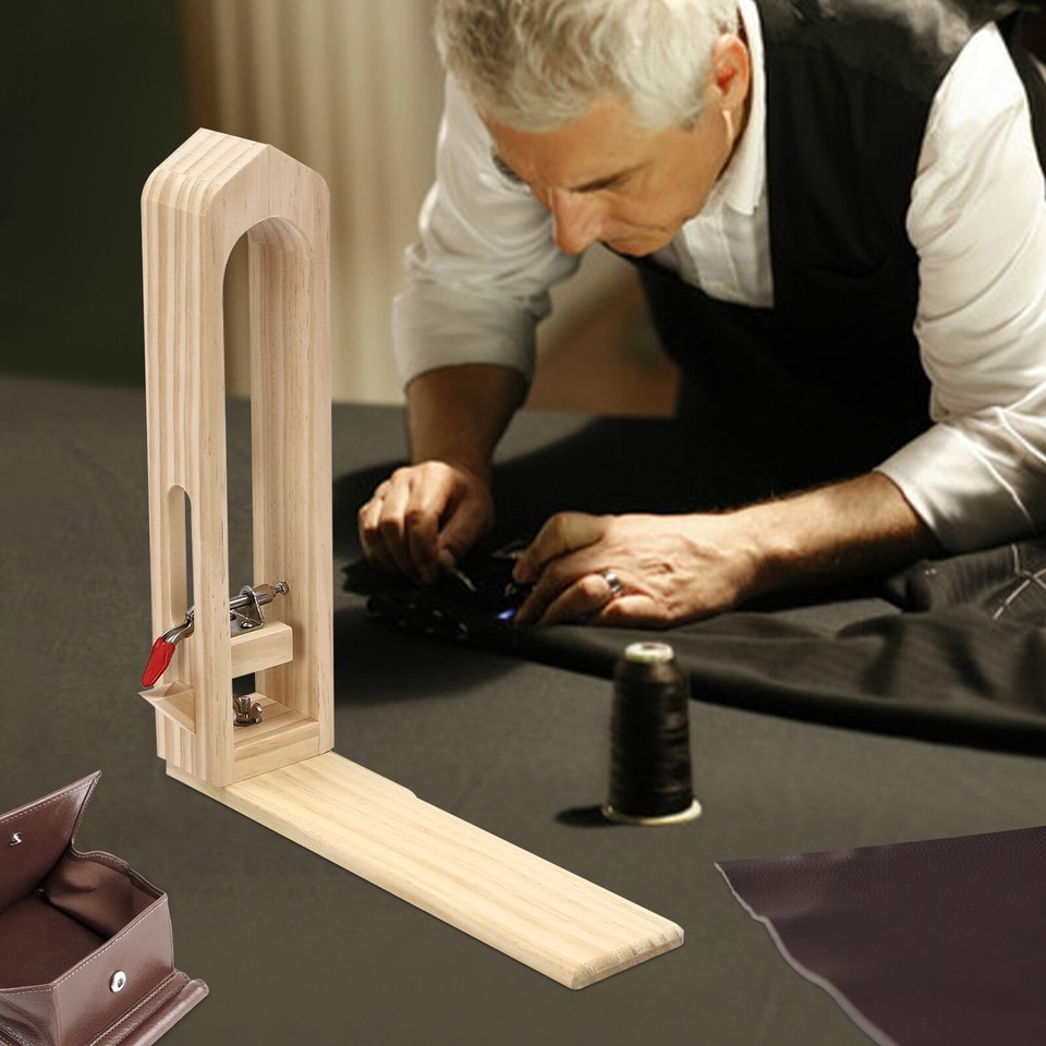 Adjustable Leather Craft Stitching Lacing Pony Horse Sewing Clamp DIY ...