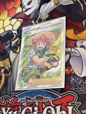 Carte Pokemon PERCY TG27/TG30 Full Art FA Epée et Bouclier 10 EB10 FR ...