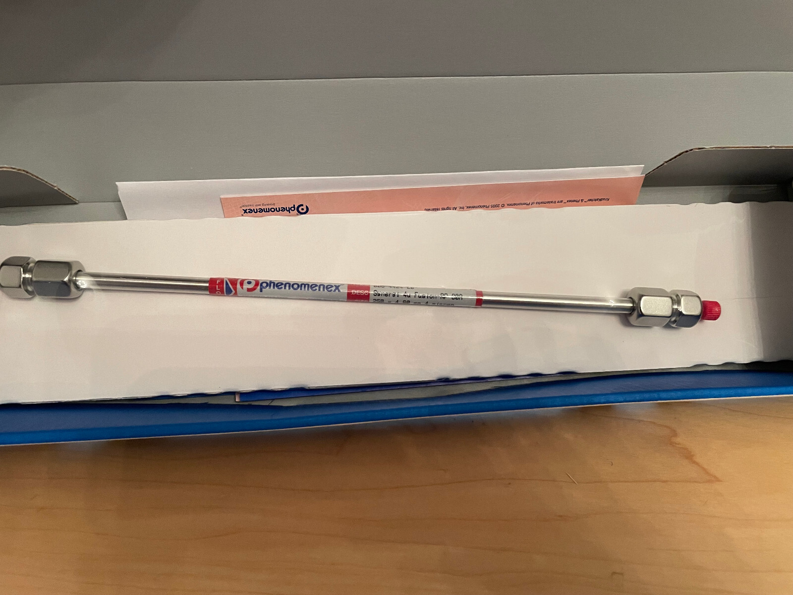 Phenomenex Synergi 4u Fusion-rp LC Column 4.6 Mm X 250mm 00g-4424-e0 ...