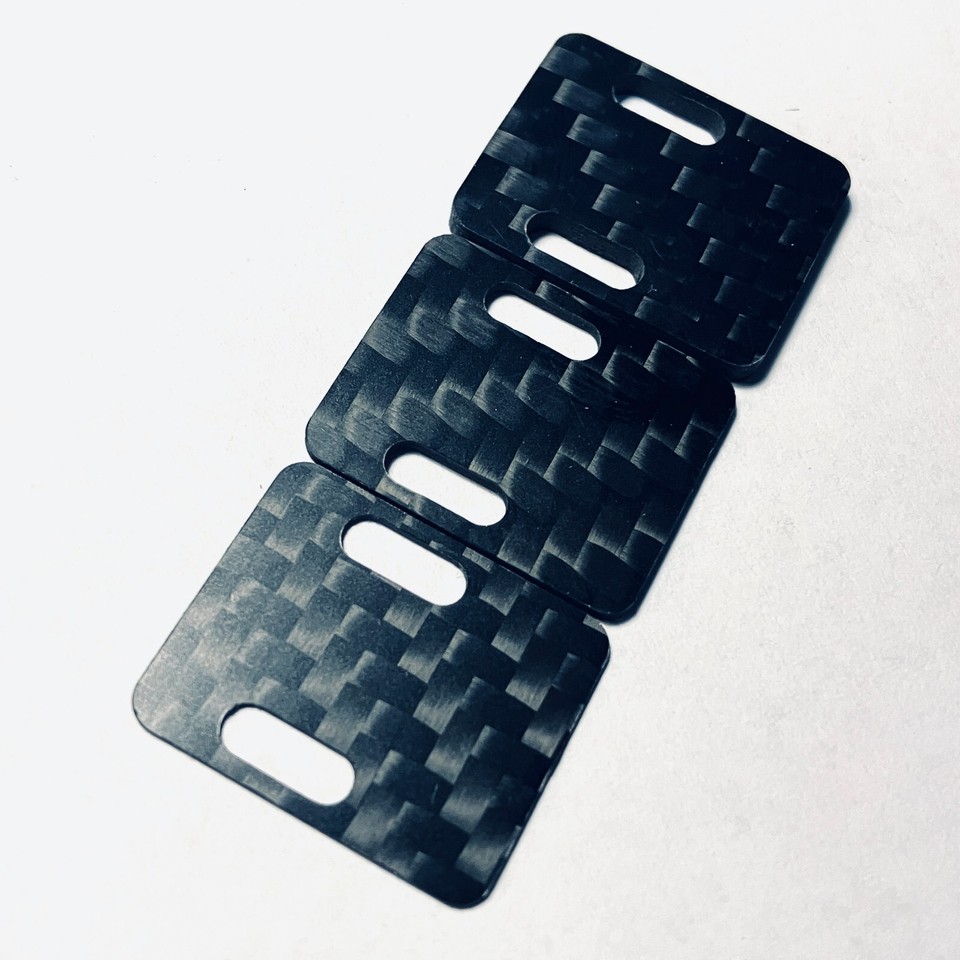 Cartridge Headshell shims Spacer VTA Adjust made of carbon fiber for ...