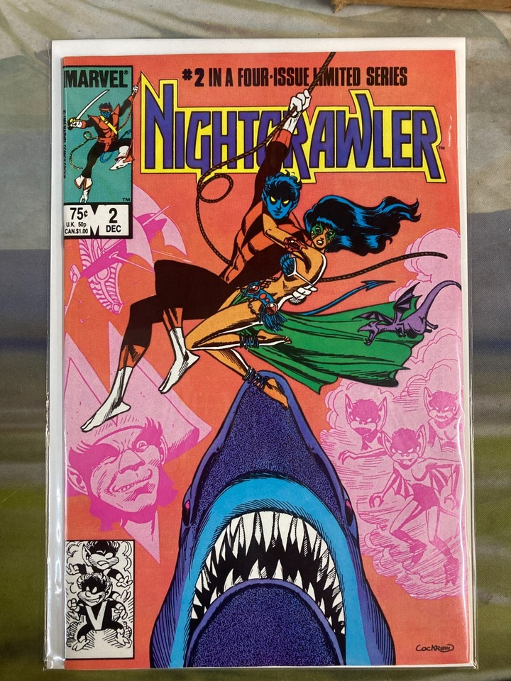 Nightcrawler #1 2 3 4 Marvel X-Men 1985 Comic Book Set 1-4 Complete | eBay