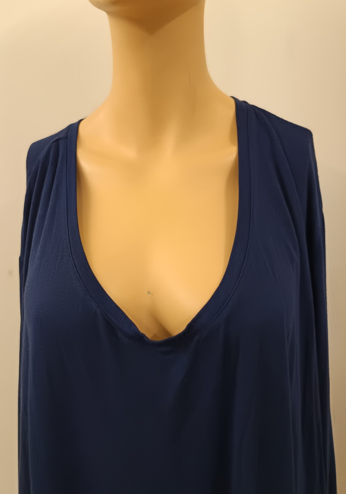 Tunika Sheego Style LA- Shirt Size EUR 56/58 NUOVO Stretch Blu | eBay