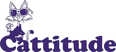 Cat Cattitude Animal Funny Pet Car Truck Window Laptop Vinyl Decal ...