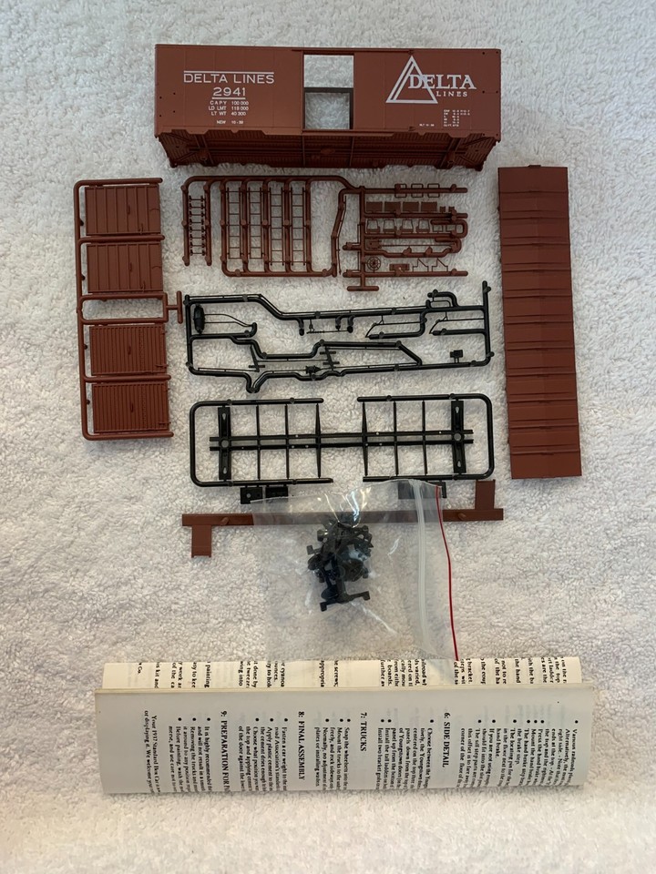 IMWX HO Scale Unassembled Box Car Kits each sold separately | eBay