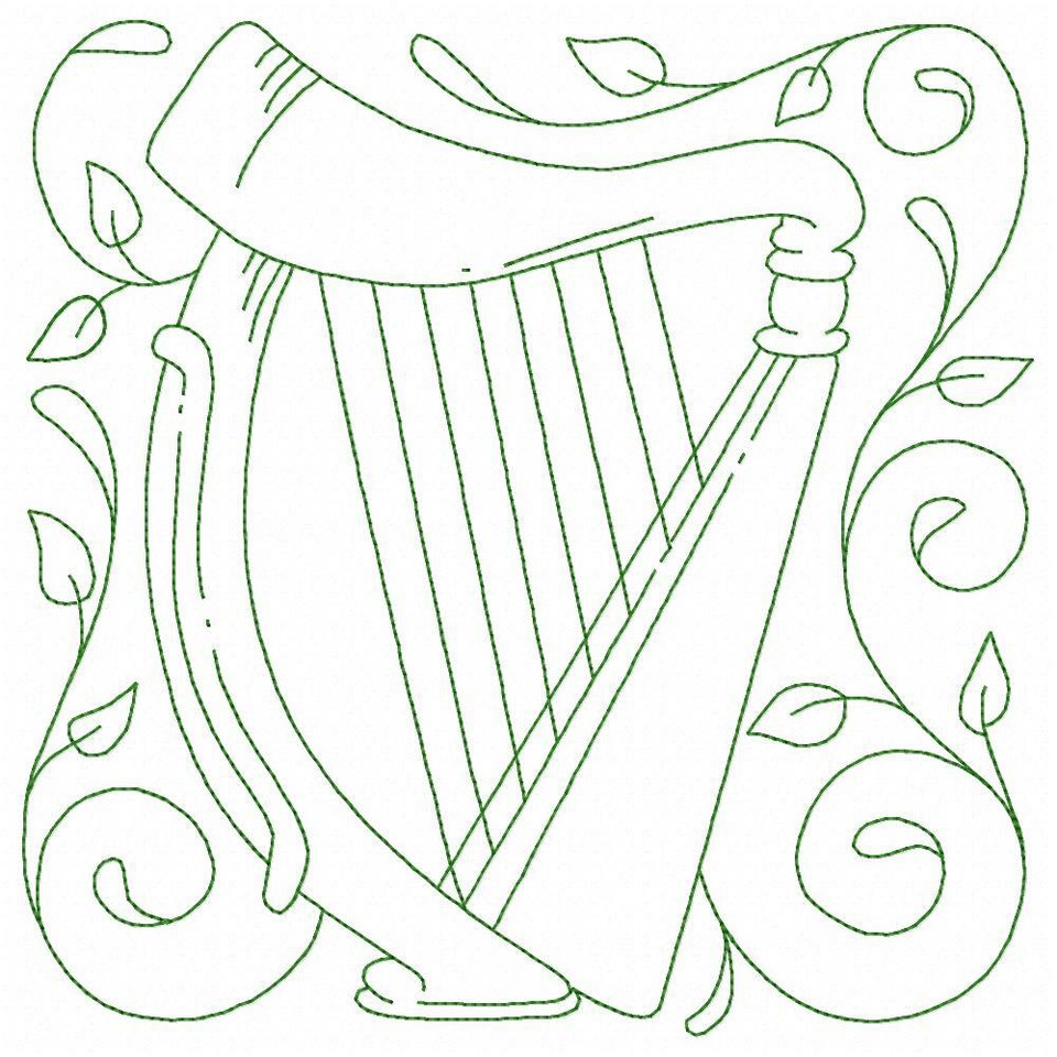 Ireland Blocks 12 Machine Embroidery Designs Quilt Blocks in 4 sizes | eBay