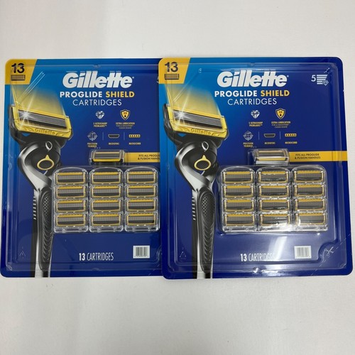 2-pk Gillette ProGlide Shield Cartridges Men's Razor, 13 ct each | eBay