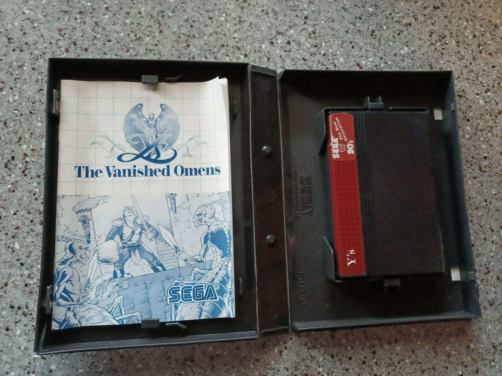 Ys Vanished Omens - SMS (Sega Master System) US 90s Mail Order Version ...