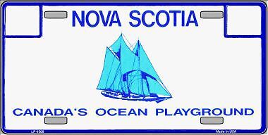 Nova Scotia Novelty Metal License Plate Tag LP1508 | eBay
