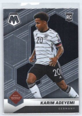 2021 Panini Mosaic FIFA World Cup Karim Adeyemi #66 RC Rookie Germany ...