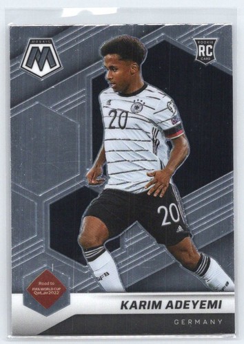 2021 Panini Mosaic FIFA World Cup Karim Adeyemi #66 RC Rookie Germany ...