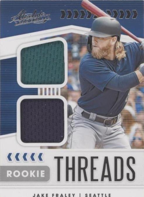 2020 Panini Absolute - Rookie Threads Duals Jake Fraley #RTD-JF (MEM ...
