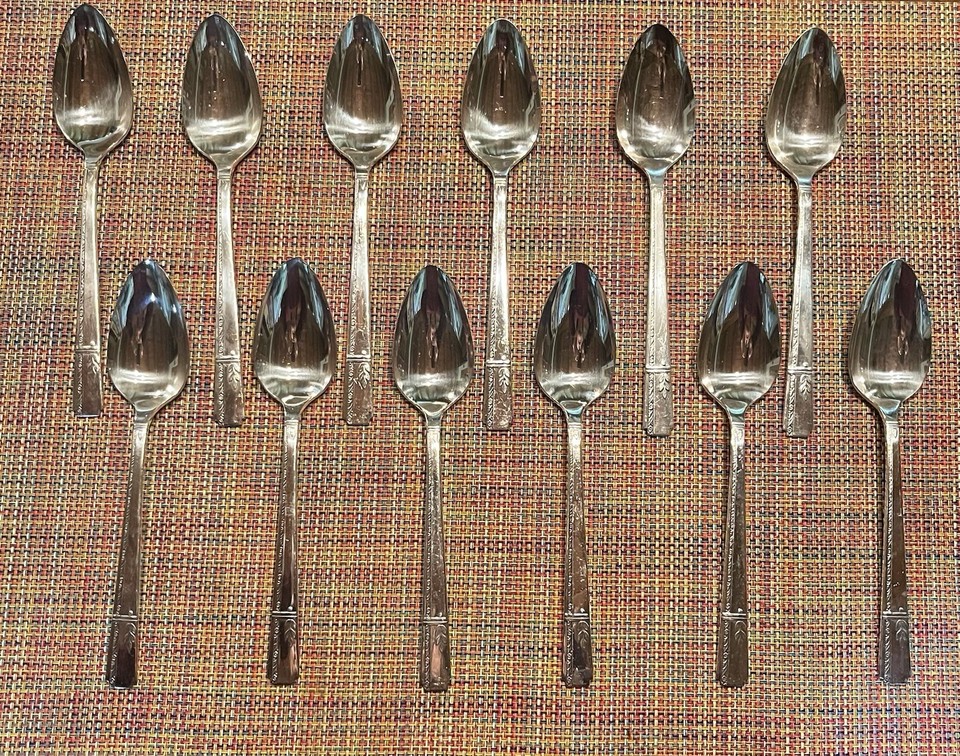 Vintage Prestige Silver Plate Grenoble Flatware Set w/Case - 87 Pcs | eBay