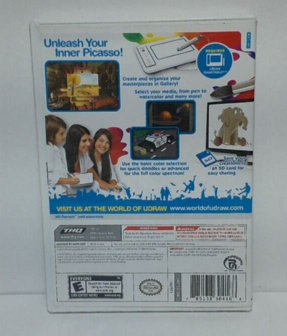 uDraw Studio Wii 2010 No Manual 785138304168 | eBay