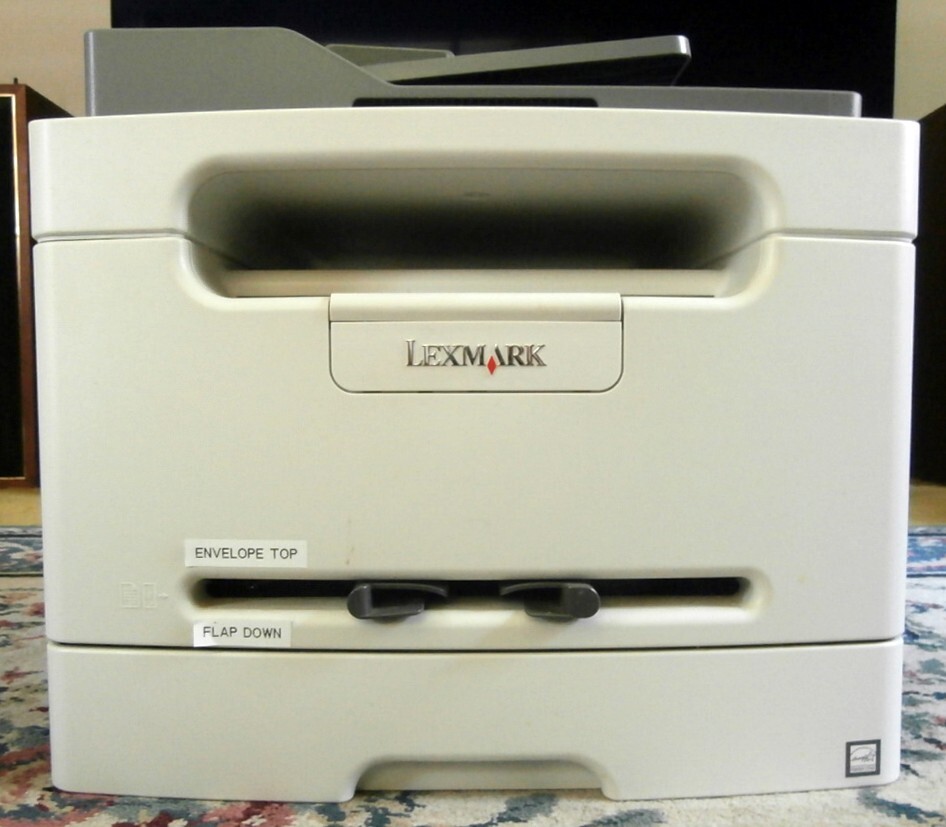 Lexmark All-In-One Monochrome Laser Printer Scanner X204n CD-ROM ...