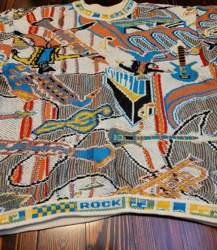 Coogi Australia Sweater Tag Size 20 Fits Large Check Measurements | eBay