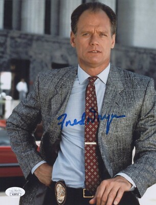 FRED DRYER Hand Signed HUNTER 8x10 Photo RICK Authentic Autograph JSA ...