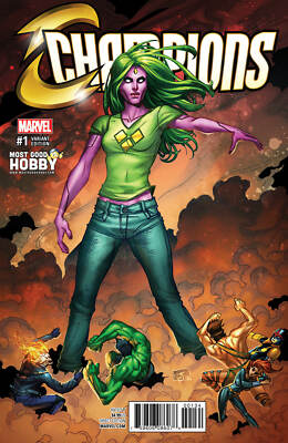 Marvel Comics NOW Champions #1 Most Good Exclusive #1 Nei Ruffino ...