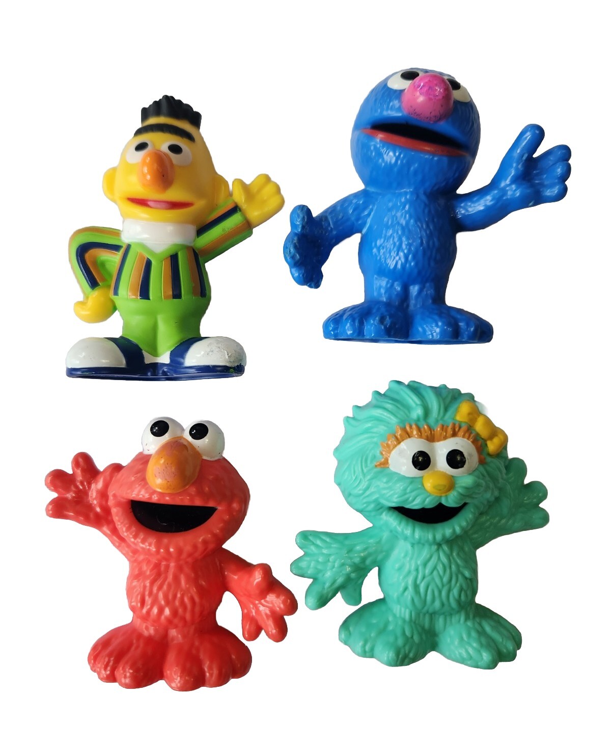 2013 Sesame Street Workshop Figures Grover, Abby Cadabby, Elmo, BERT | eBay