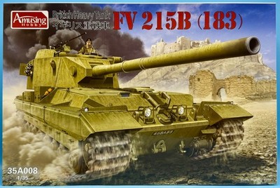 Amusing Hobby AH 35A008 1/35 British Tank Destroyer FV215B-183 Brand ...