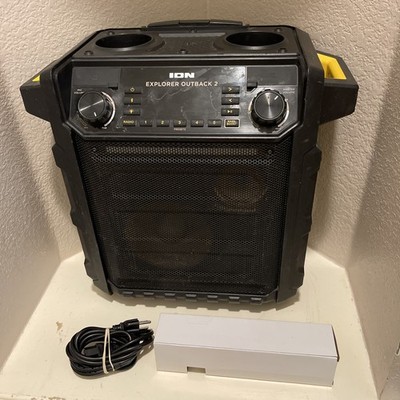 Ion Explorer Outback 2 Waterproof Wireless Bluetooth 100W Speaker NEW ...