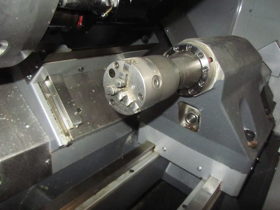 Haas ST 20 Lathe CNC Turning Center Live Tooling Chip Converyor Ridged ...