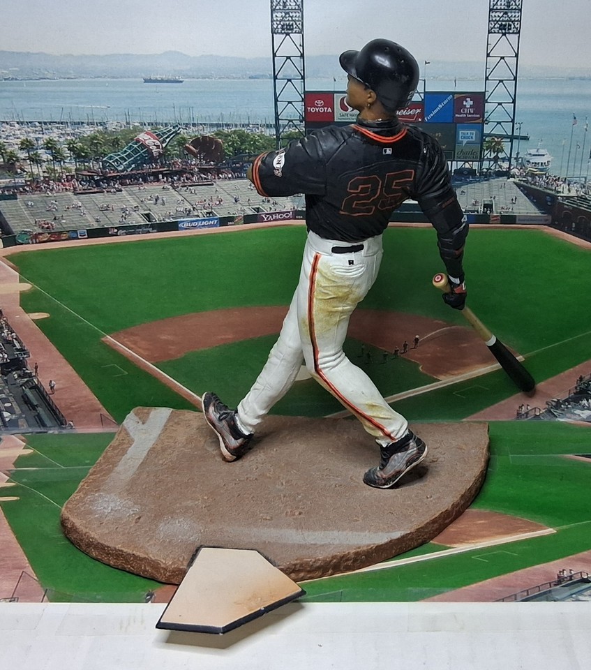 BARRY BONDS 2002 McFarlane MLB Baseball Series 2 Black Uniform Figure ...