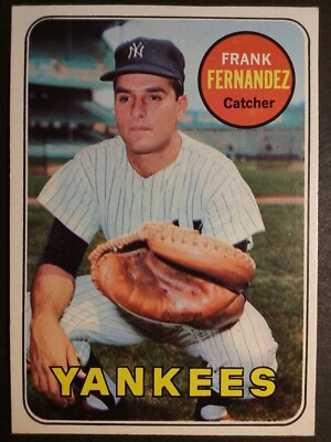 1969 TOPPS BASEBALL #557 FRANK FERNANDEZ YANKEES EX-MT | eBay