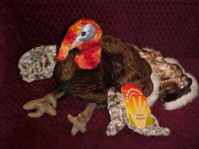 15" Folkmanis Turkey Hand Puppet Plush Toy With Tags From 2008 Very ...