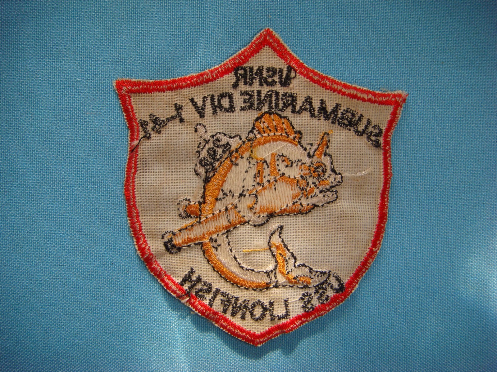 PATCH US NAVY USNR SUBMARINE DIVISION 1-41 USS LIONFISH | eBay