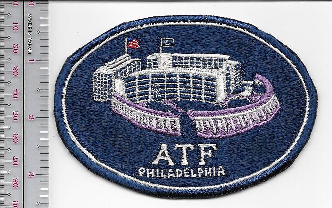 ATF Philadephia Field Division Bureau Alcohol Tobacco Firearms NO ...