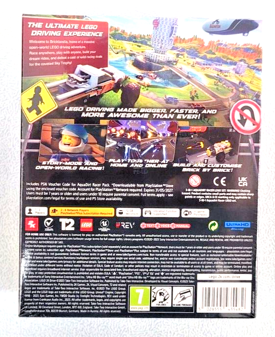 PS5 LEGO 2K DRIVE & Aquadirt Racer Toy KIDS RACING GAME -BRAND NEW ...