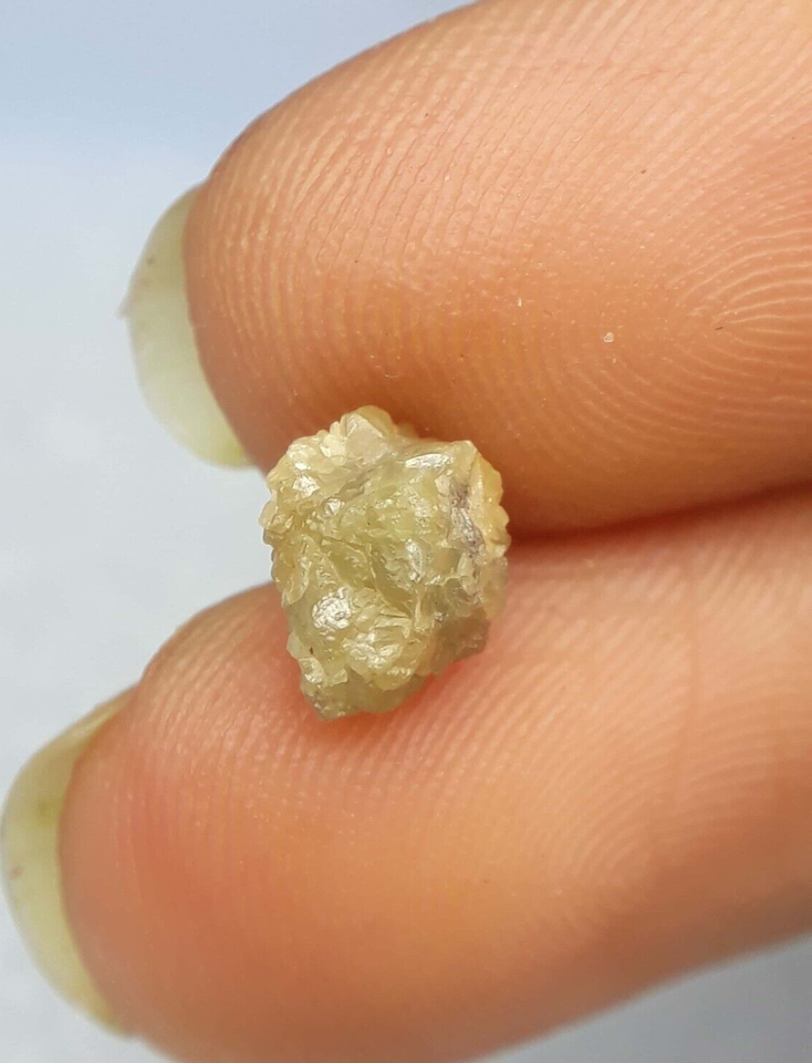 Natural Yellow Rough Diamond,Uncut Raw Diamond,1.40 Ct,Rough Diamond ...