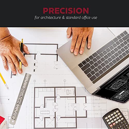 3 Pack Metal Ruler Set 1x6 Inch Ruler & 2x12 Inch Stainless Steel ...