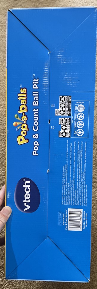 VTech, Pop-a-Balls Drop and Pop Ball Pit, Learning Toy, Ball Toys New ...