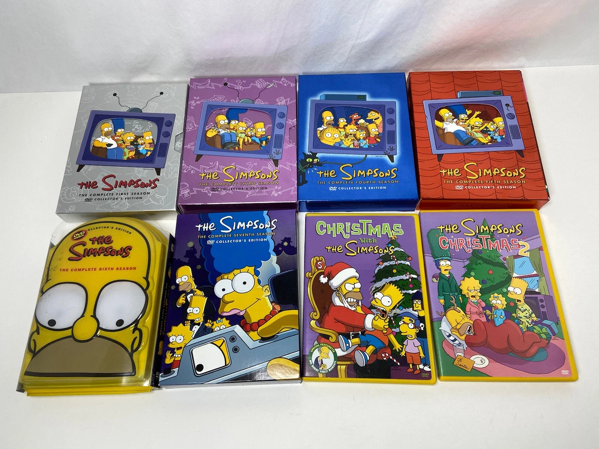 The Simpson Dvds Seasons 1 3