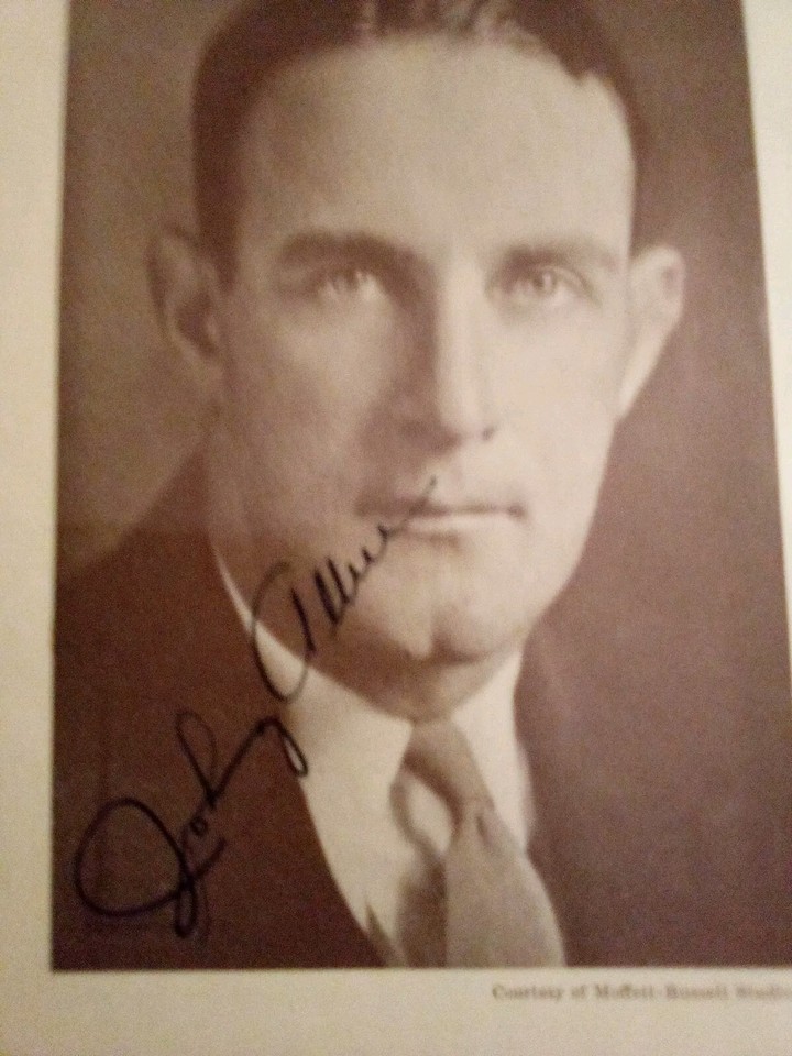 Johnny Allen New York Yankees 1932 World Series Sign Mag Photo Very ...