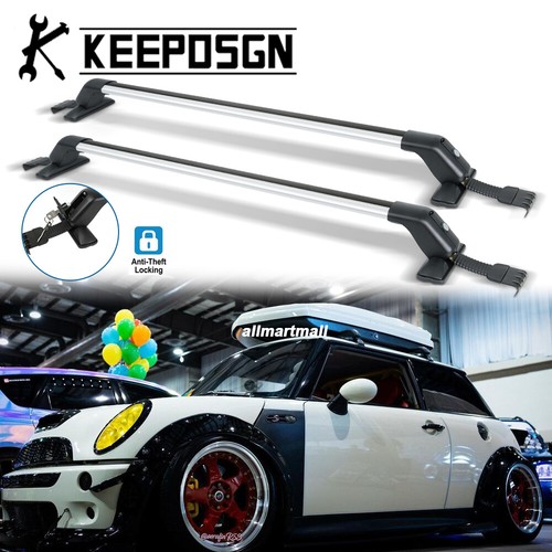 for Mini Cooper S Top Roof Racks Cross Bars Cargo Carrier Luggage ...