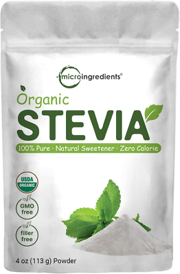 Stevia Ingredients Organic Stevia Leaf Extract Sweetener Packets