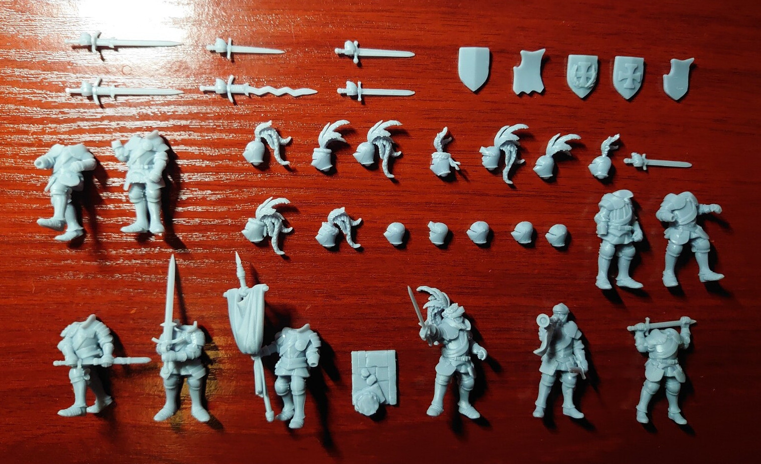 Highlands Miniatures Sunland Empire X20 Foot Knights 28mm/32mm Scale ...