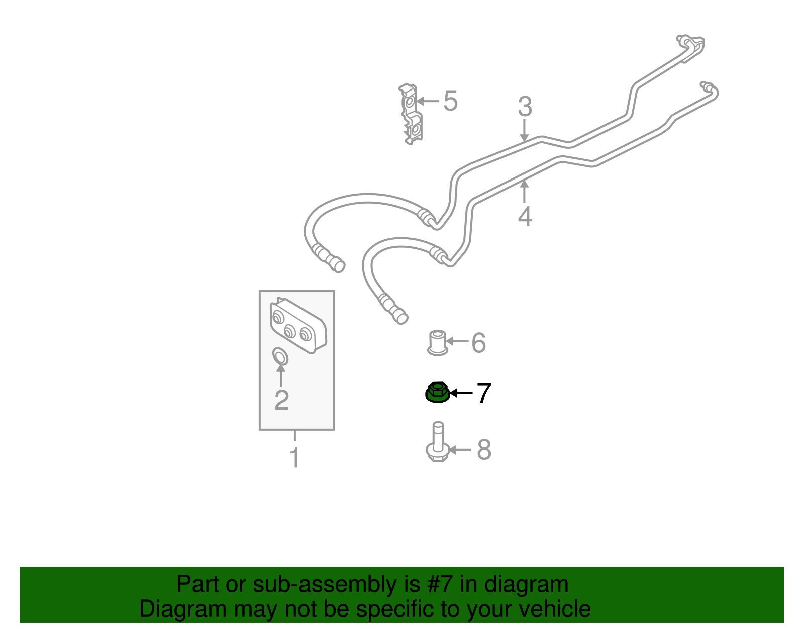 BMW+07129906887+Genuine+OEM+Mount+Bracket+Nut for sale online | eBay