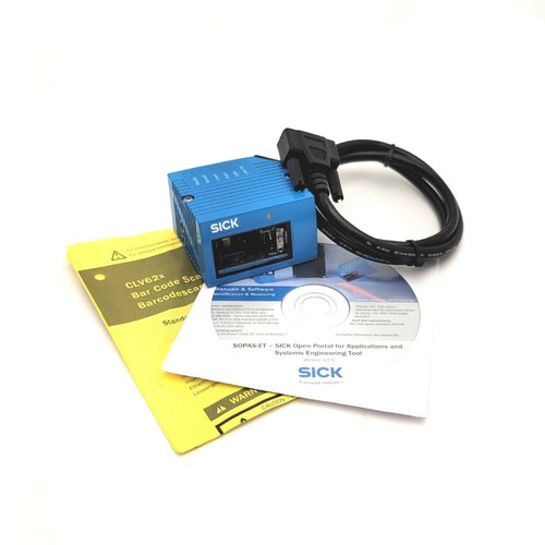 NEW SICK CLV622-0000 Fixed Mount Bar Code Scanner 10-30VDC 15-Pin | eBay