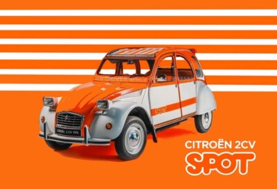 TABLEAU évocation CITROEN 2CV SPOT ( idée cadeau anniversaire noël ) | eBay