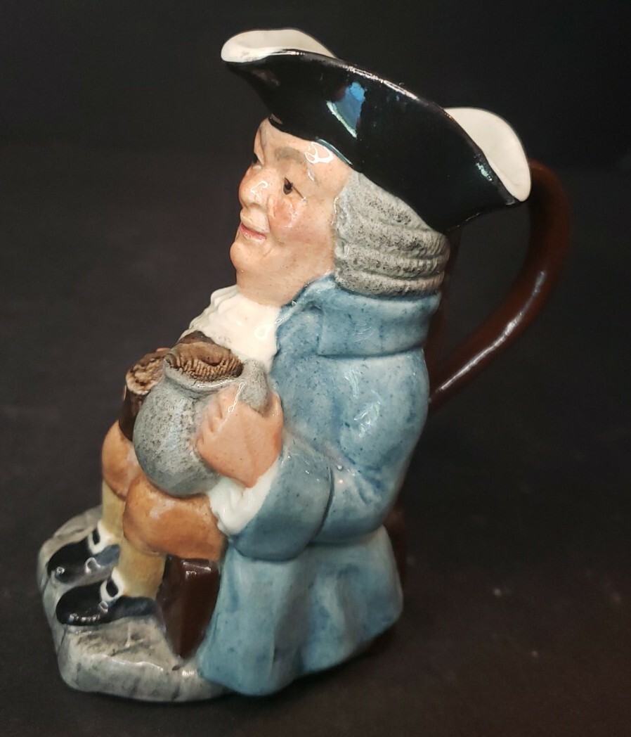 Hand Painted Kelsboro Ware Mini Toby Jug Character Made In England 4 ...