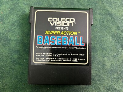ColecoVision Super Action Baseball (Tested) | eBay