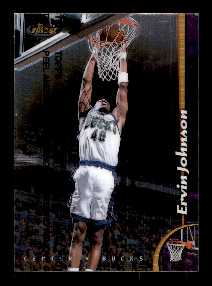 1998 Basketball Finest Ervin Johnson Milwaukee Bucks #214 | eBay